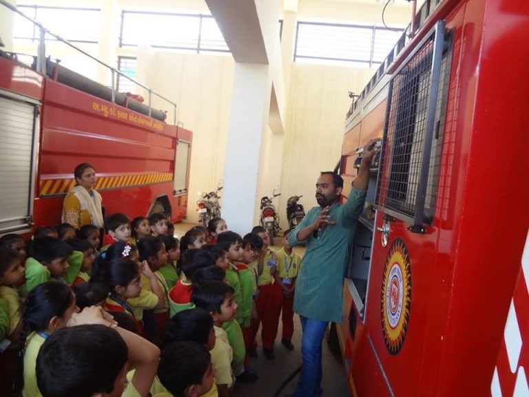 Field trip Senior KG Fire Station