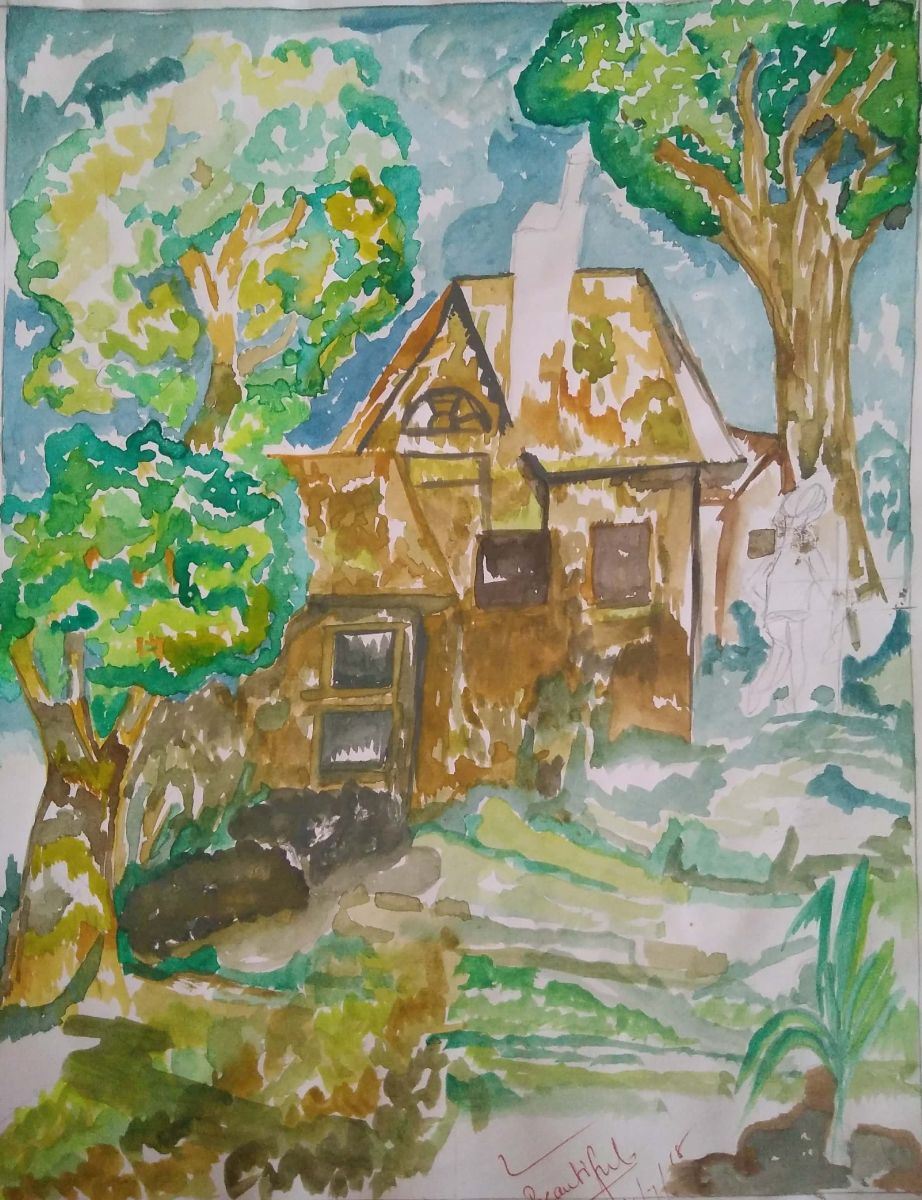 Painting By Om Pandya X C