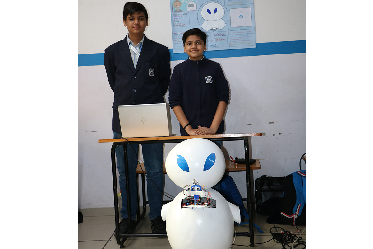 Zebarites showcase AI based projects in Techknow Sci-Pi