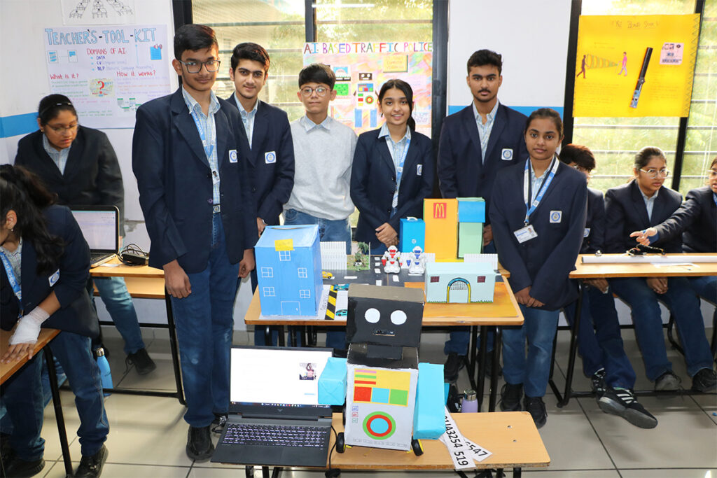 Zebarites showcase AI based projects in Techknow Sci-Pi