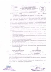 Building Structure Stability Certificate