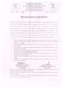 building-safety-certificate